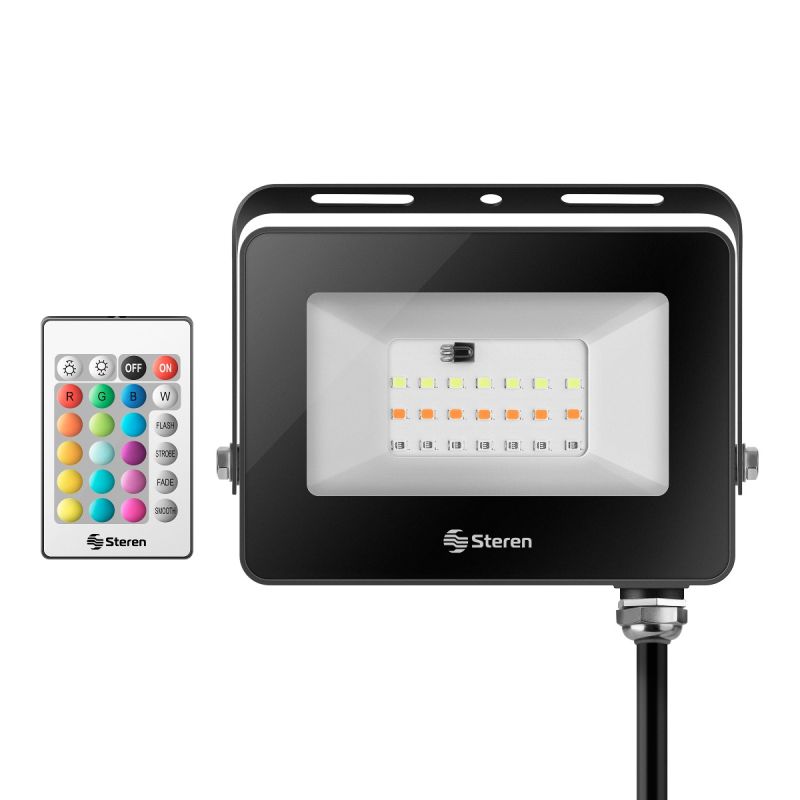Reflector LED de 20 W RGB Steren Tienda en Línea
